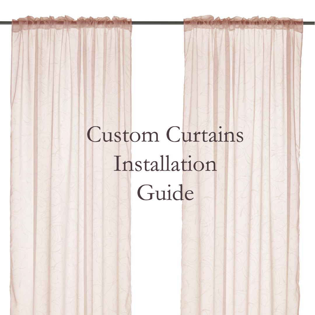 Installing Custom Curtains: Step-by-Step Guide | Dolcewe