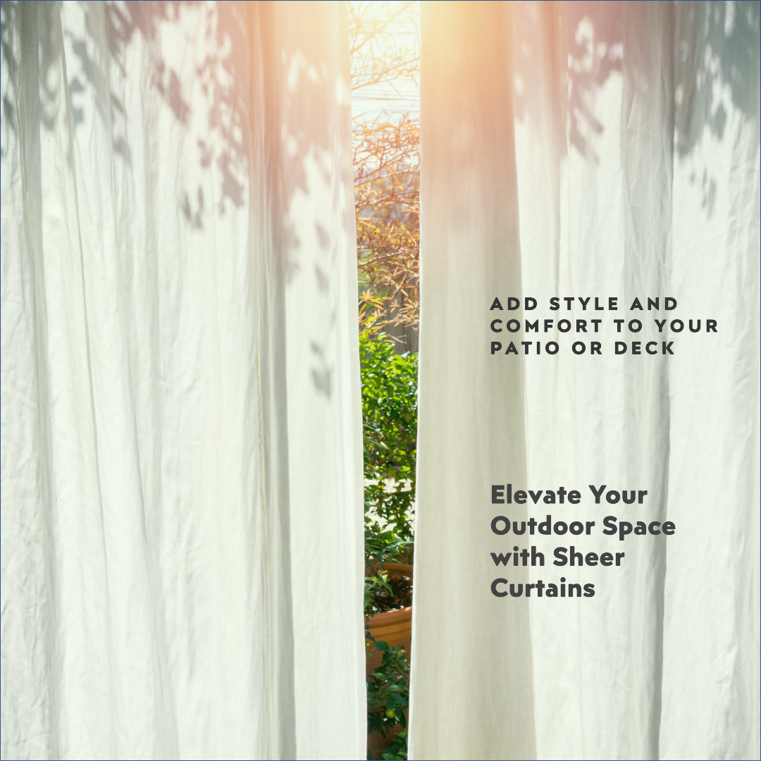 Outdoor Sheer Curtains: Elevate Your Outdoor Space with Style | Dolcewe