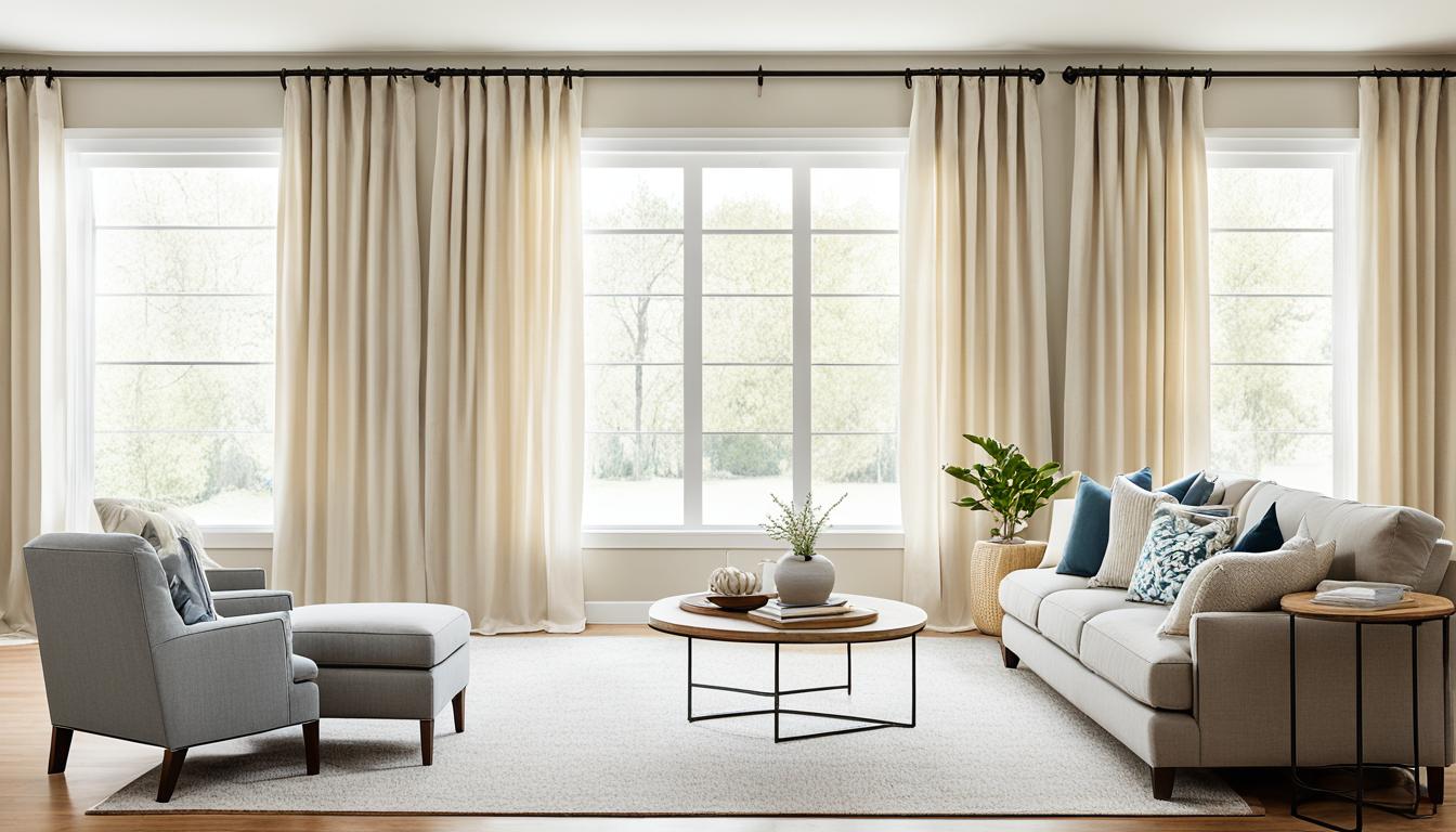 Choose The Right Curtain Length & Width for 6 Ft Windows | Dolcewe