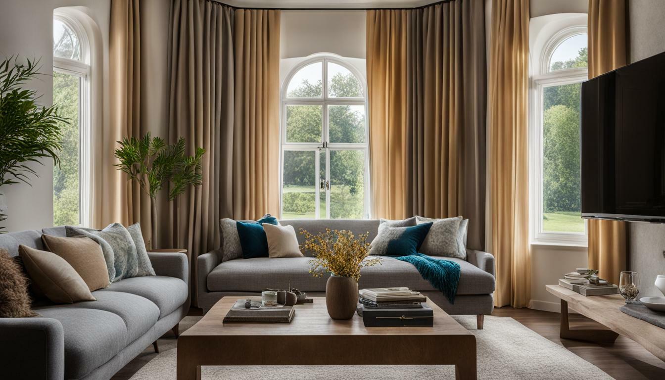 Styling Solutions: Curtains for Odd-Shaped Windows Guide | Dolcewe