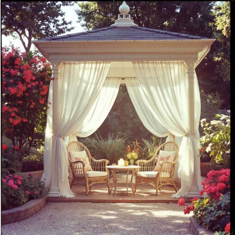 Ultimate Guide to Outdoor Curtains for Gazebos | Dolcewe