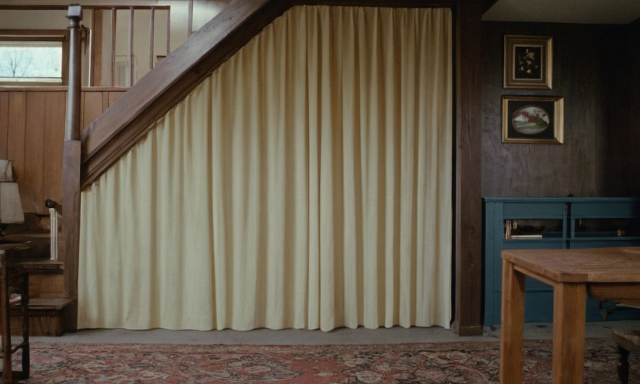 Optimal Curtains for Under Stairs Spaces | Custom Size | Dolcewe