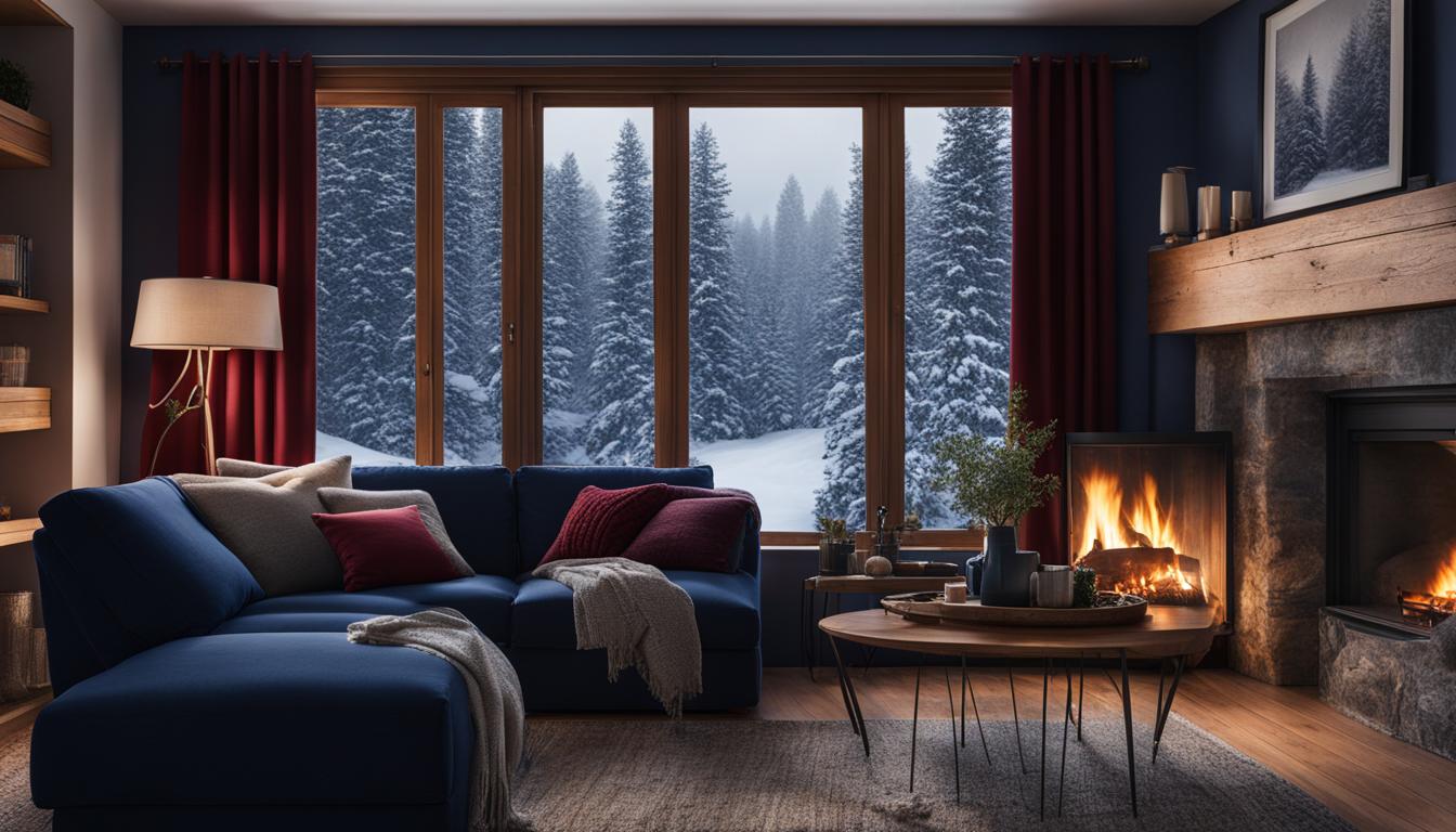 How to Choose Winter Curtains for Living Room | Dolcewe